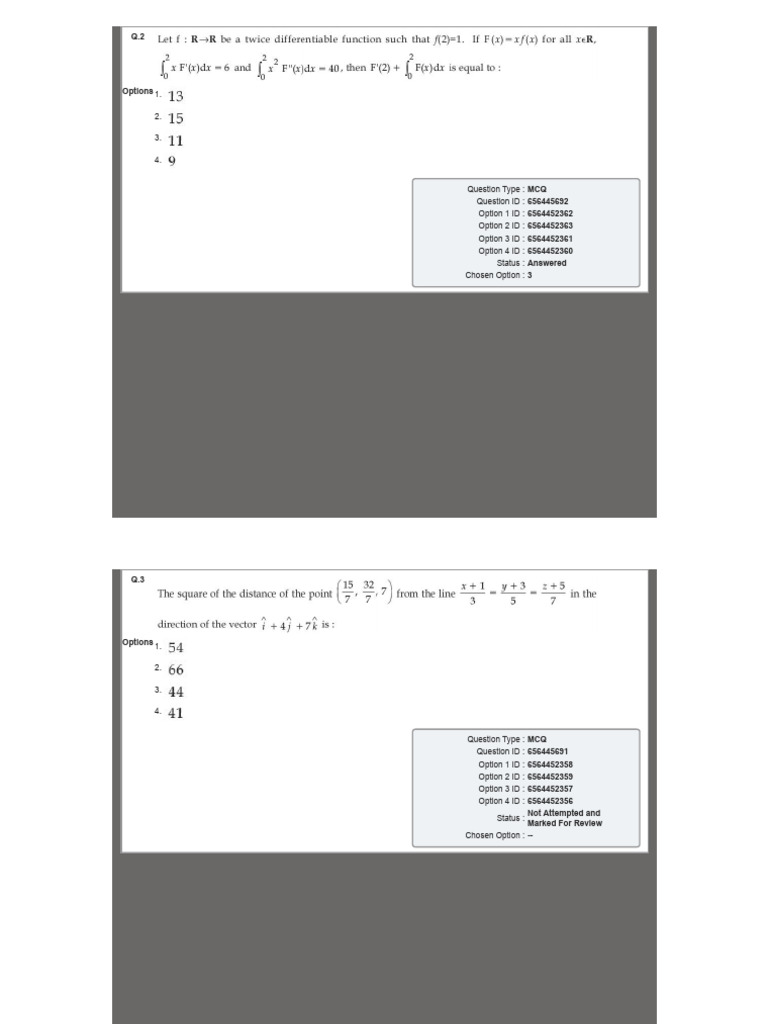 Oficial Jee Main 28 Jan 2025 Shift 1 Paper Part 1 Pdf