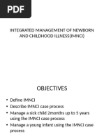 IMNCI Powerpoint | PDF | Infants | Child Mortality