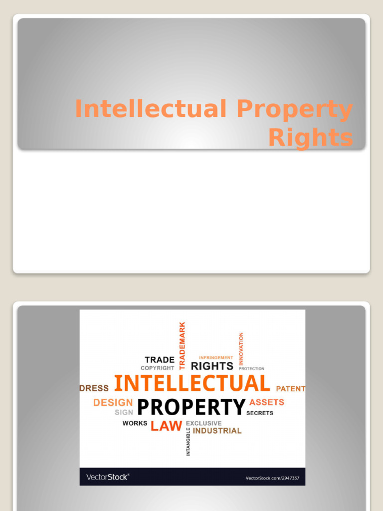 Understanding Intellectual Property Rights | PDF | Intellectual ...