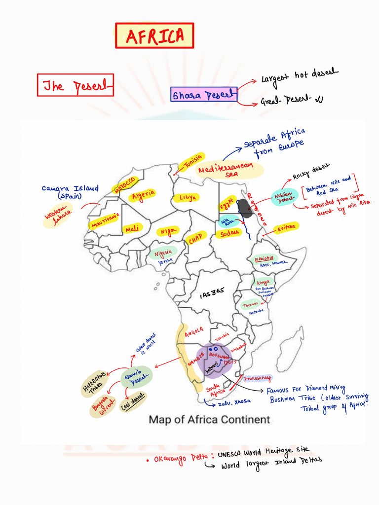 Complete Africa Continent IAS - 365 - Academy - 250731 - 205852 | PDF