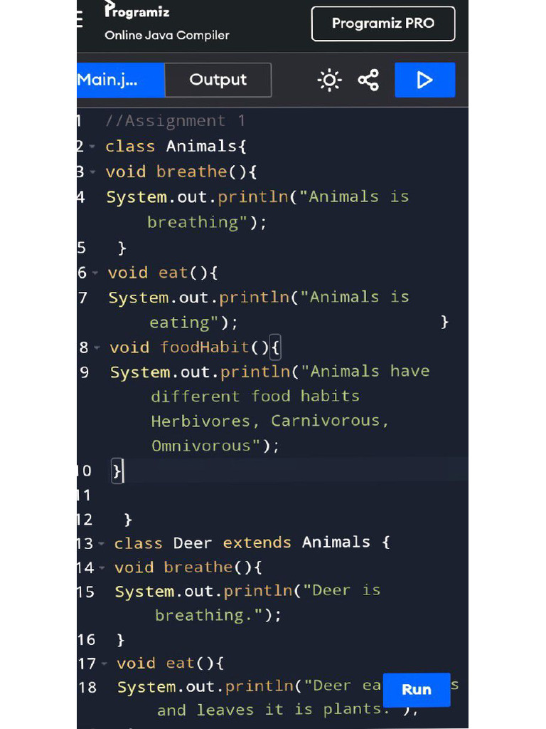 Java Assignment 1 | PDF