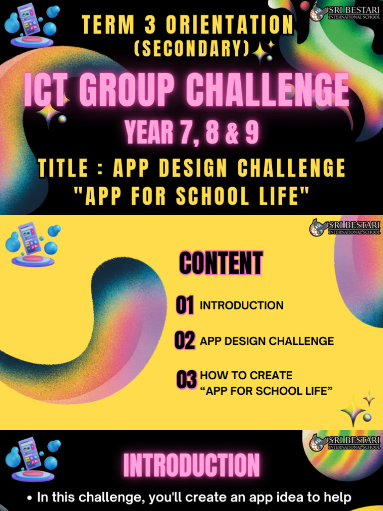 App+Design+Challenge App+for+School+Life Slides | PDF