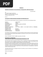 FEMA Declaration Undertaking Form | PDF | Business | Finance & Money ...