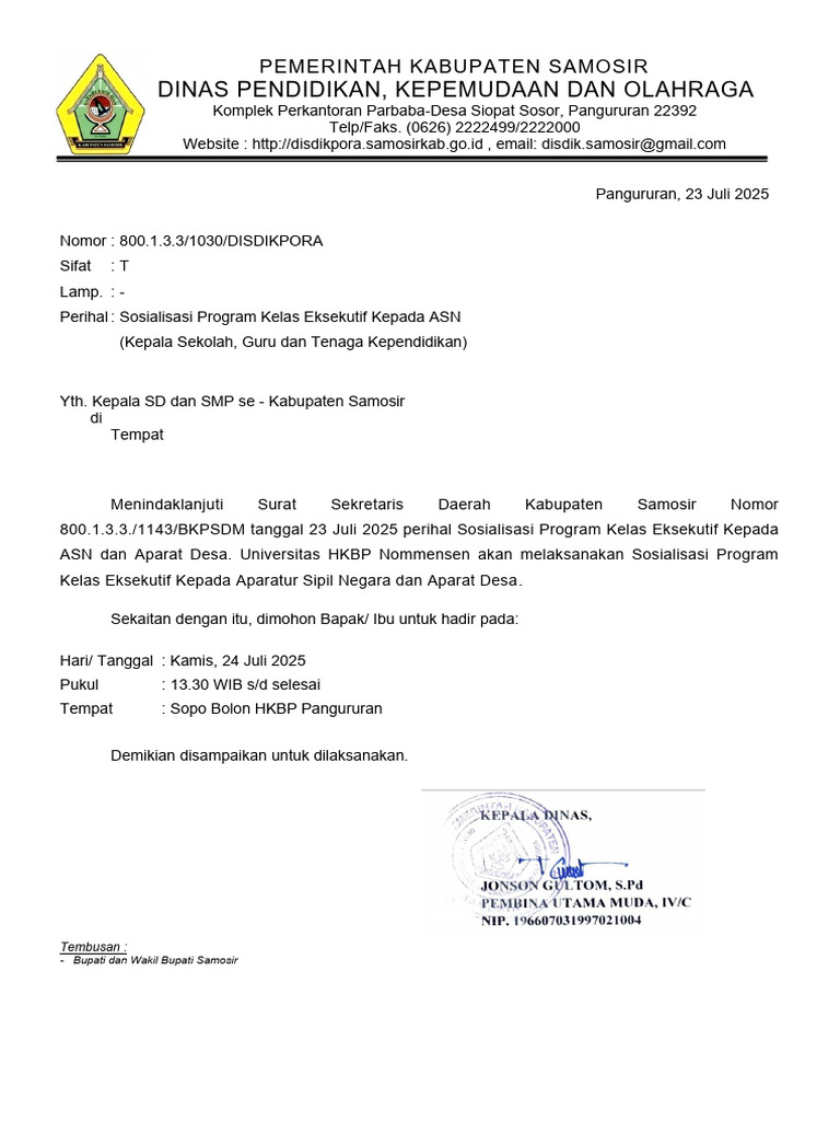 Sosialisasi Program Kelas Eksekutif ASN | PDF