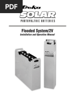 Battery Operation & Maintenance SOP | PDF | Personal Protective ...