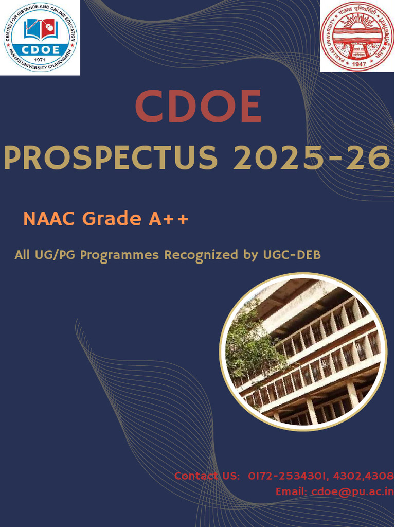 Prospectus | PDF | University And College Admission | Undergraduate Education