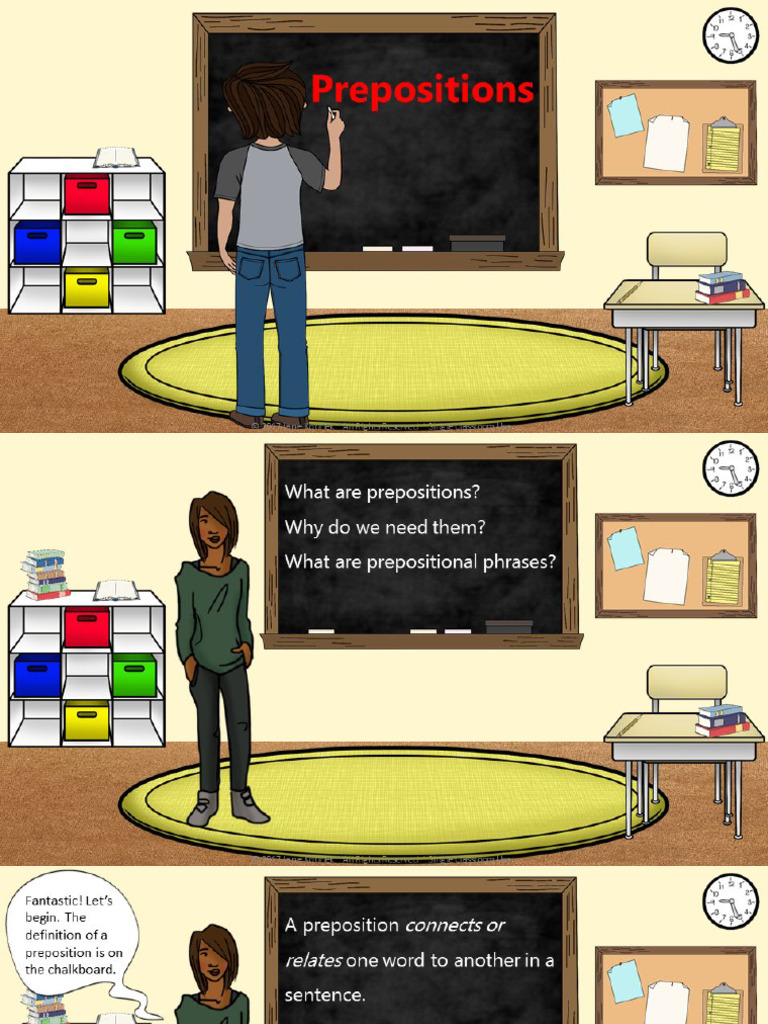 Prepositions and Prepositional Phrases | PDF