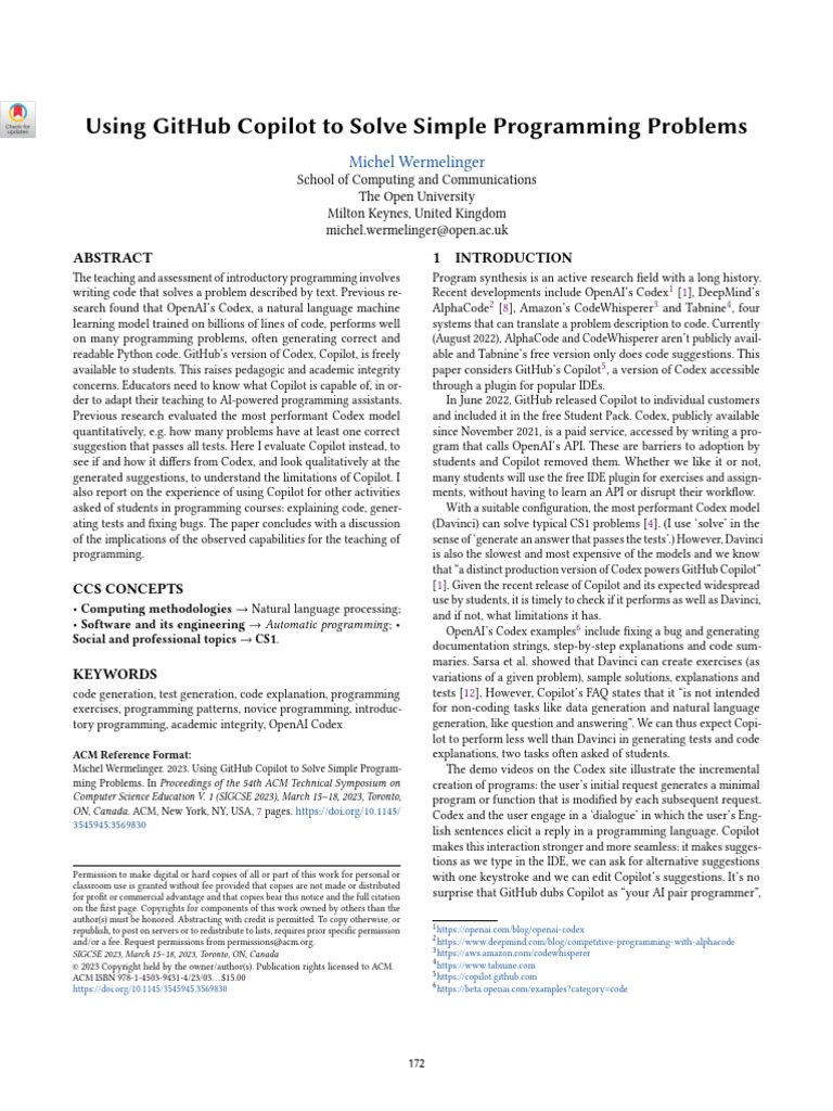 Using GitHub Copilot To Solve Program | PDF | Computer Programming | Computing