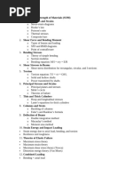 SOM Short Notes for State JE Exam | PDF | Deformation (Engineering ...