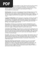 Construction Methodology | PDF | Concrete | Building Engineering