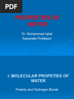 Unit 7 Water - Universal Solvent | PDF | Water | Properties Of Water