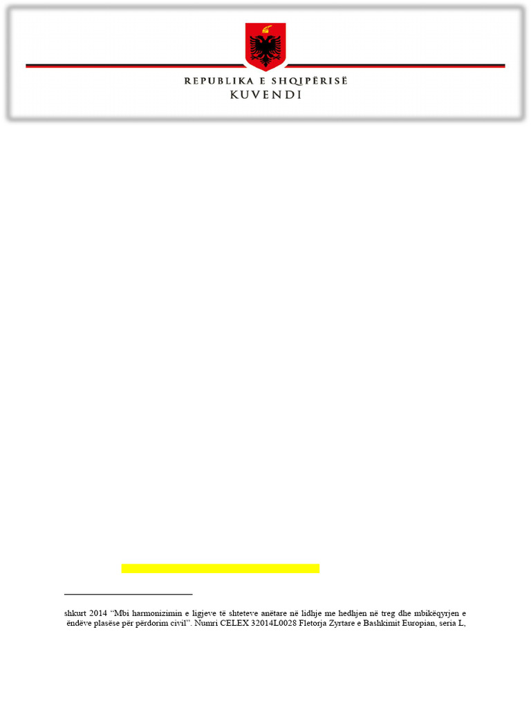 Ligji I Ri Per Lendet Plasese | PDF