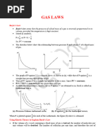 f3 Chemistry Simplified Notes SP | PDF | Gases | Mole (Unit)