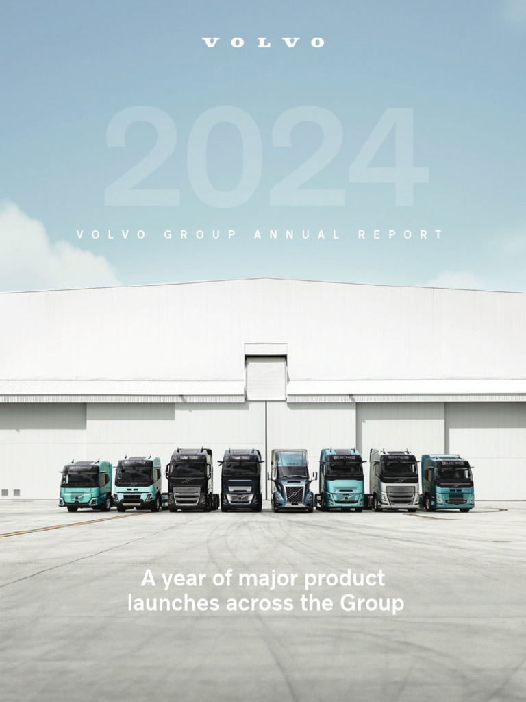 Volvo Group Annual Report 2024 | PDF | Transport | Electric Car