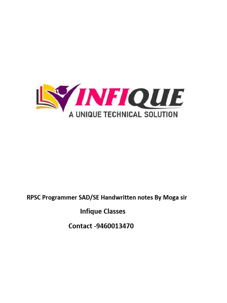 SAD or SE Handwritten Notes | PDF