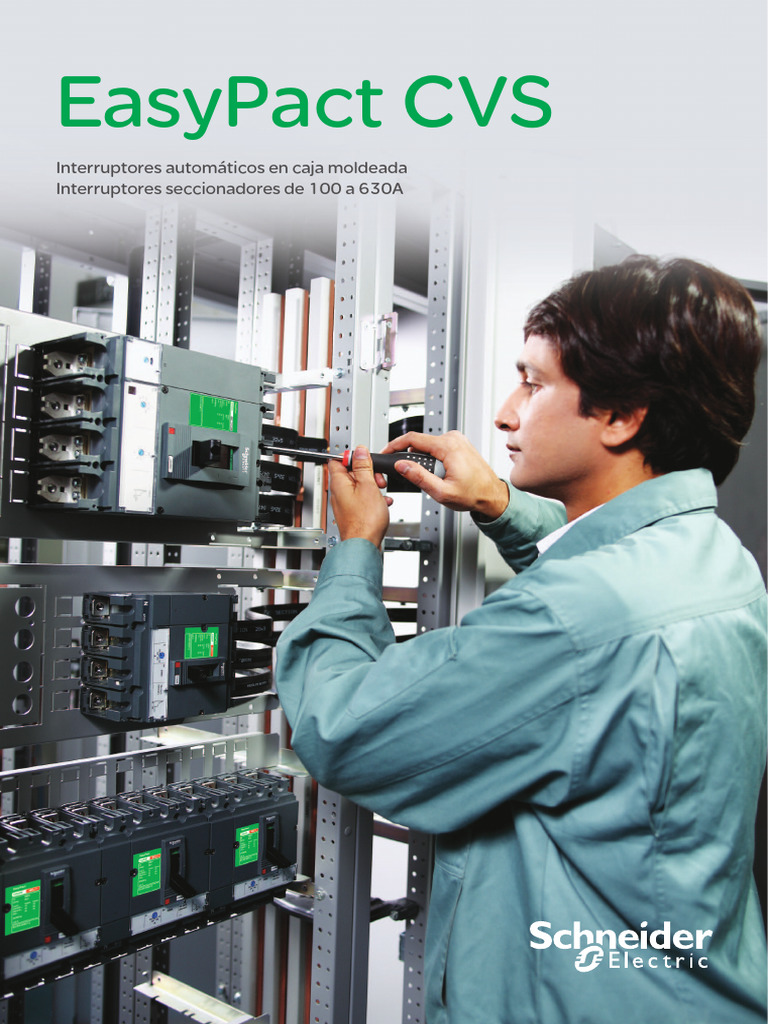 Interruptores EasyPact CVS de Schneider | PDF | Temperatura | Electricidad