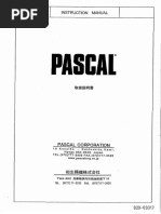 Pascal Pump Model X6308 -A Overview | PDF