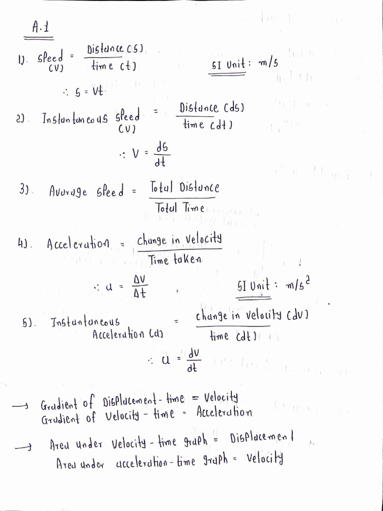 IB Formula Sheet | PDF