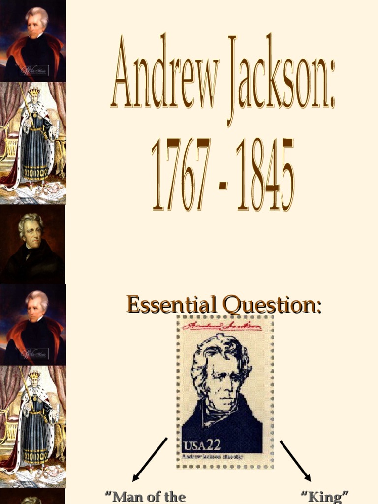 Andrew Jackson | PDF | Nullification (U.S. Constitution) | Trail Of Tears