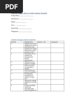 Checklist - Oxygen Cylinder and Suction - 20200511 | PDF