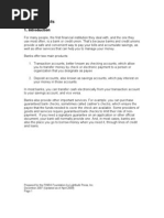 Regions LifeGreen Checking Overview | PDF | Overdraft | Transaction Account