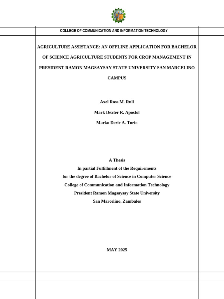 Thesis Paper Backup Main 2 | PDF | Mobile App | Android (Operating System)