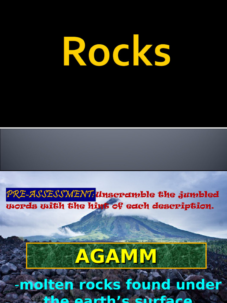 LESSON 4 Types of Rocks | PDF | Rock (Geology) | Igneous Rock