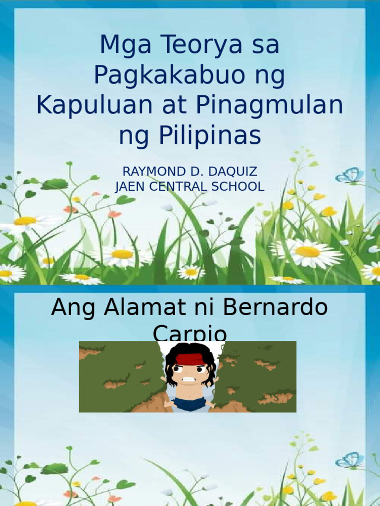 Aralin 7 Mga Teorya Sa Pagkakabuo NG Kapuluan at Pinagmulan | PDF