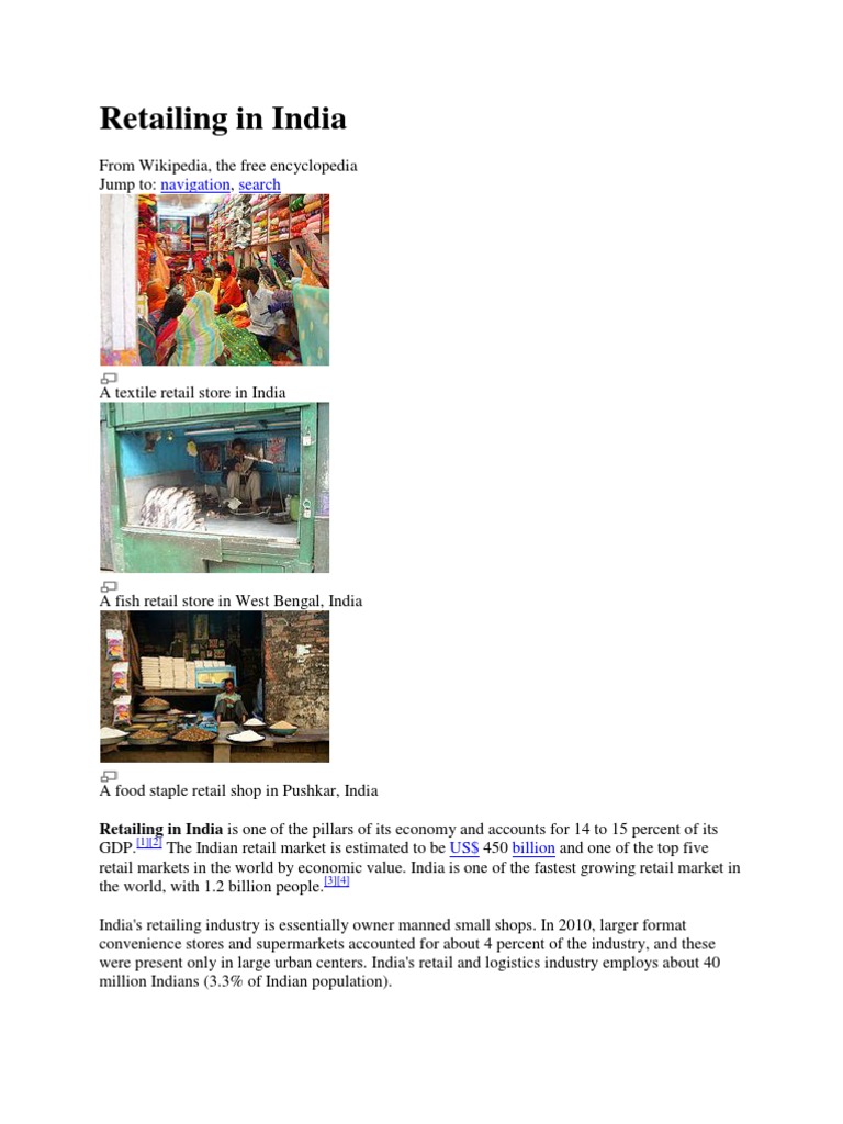 Retailing in India: Navigation Search | PDF | Retailing | Retail