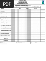 Weekly Eyewash Station Checklist | PDF