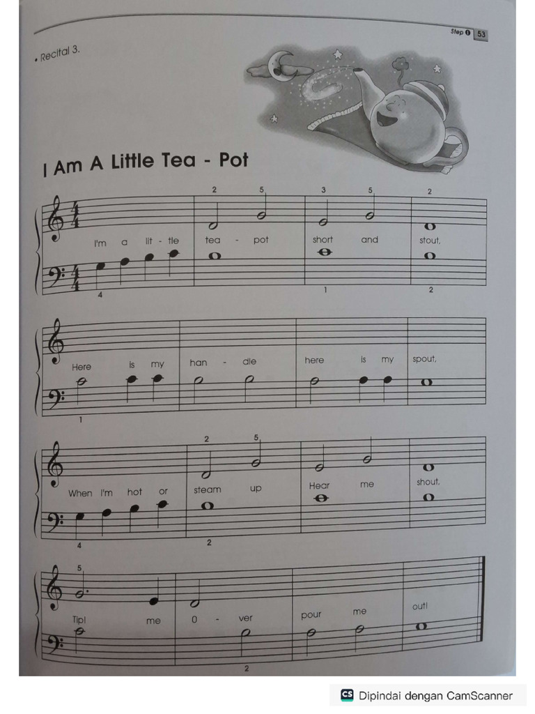 I Am A Little Teapot | PDF