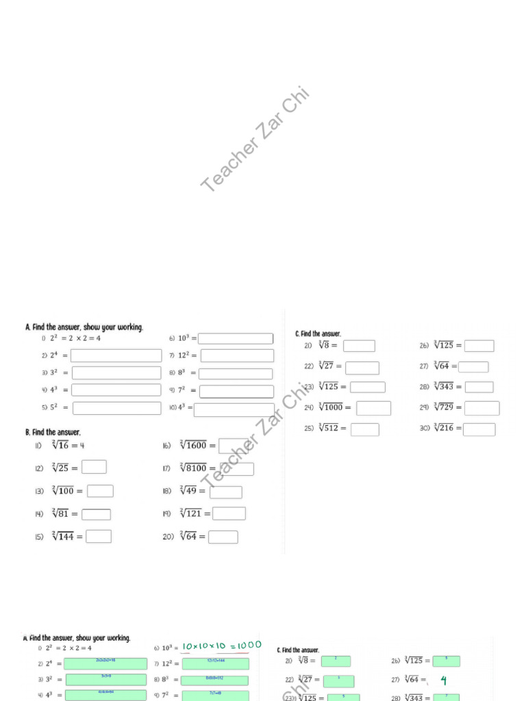p6 Worksheets Unit 2 PDF | PDF