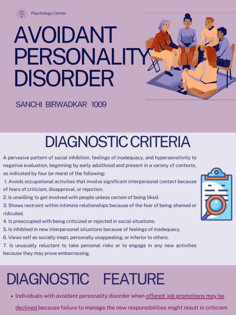 Understanding Avoidant Personality Disorder | PDF | Mental Disorder ...
