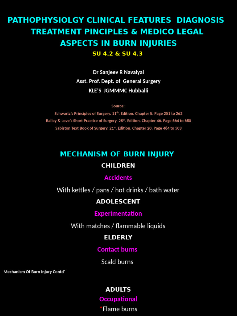 Burn Injury: Pathophysiology & Care | PDF | Burn | Clinical Medicine