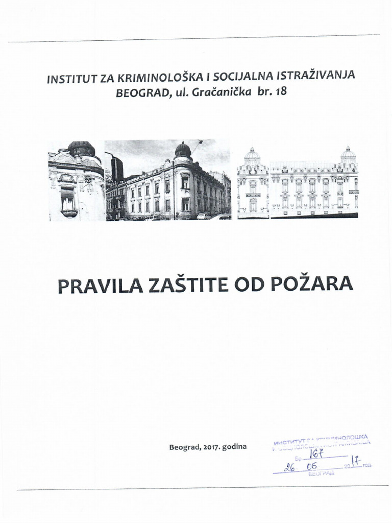 Pravila Zastite Od Pozara | PDF