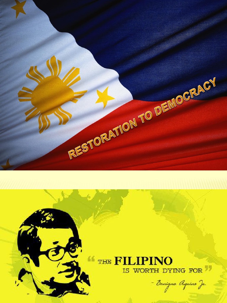 Restoration To Democracy | PDF | Corazon Aquino | Government