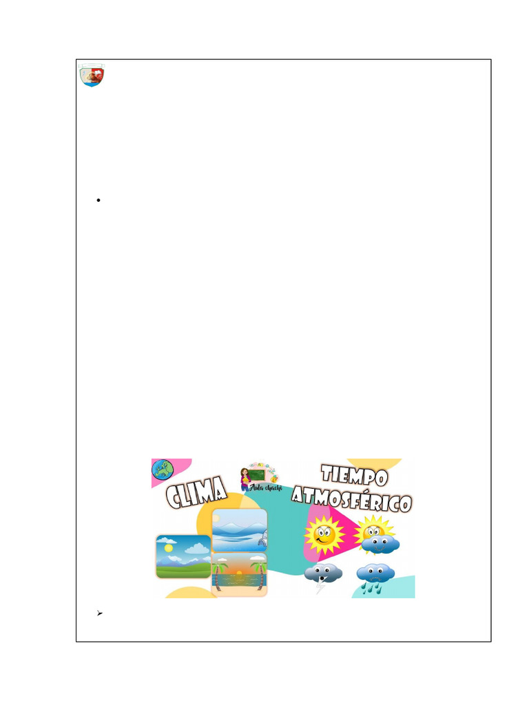 Taller de Geografia 5º El Clima | PDF | Clima | Clima templado