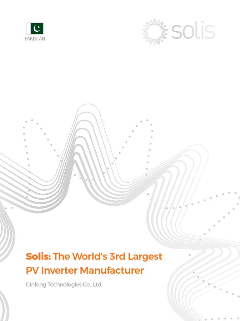 Solis All Datasheets | PDF | Electrical Grid | Photovoltaic System