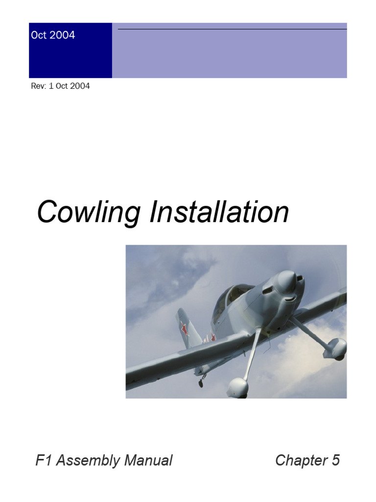 Chapter5-Cowl F-1 Rocket | PDF | Rivet | Mechanical Engineering