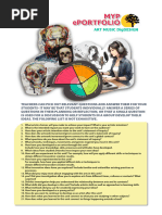A Level Art Statement of Intent Guide | PDF | Evaluation | Creativity