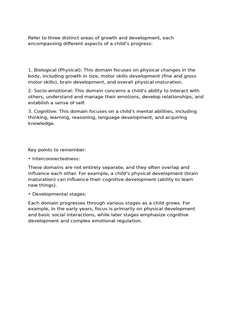 Child Development | PDF