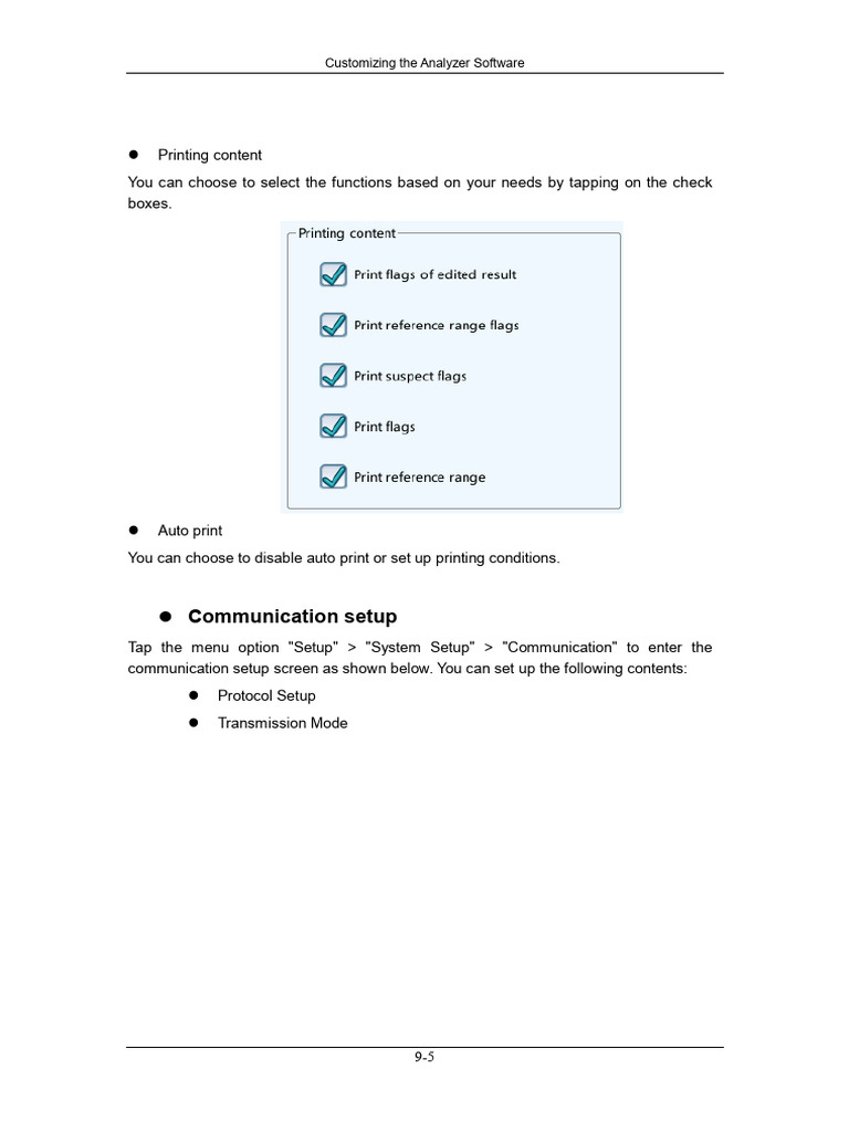 LIS Communication Setup On BC-5000Vet | PDF