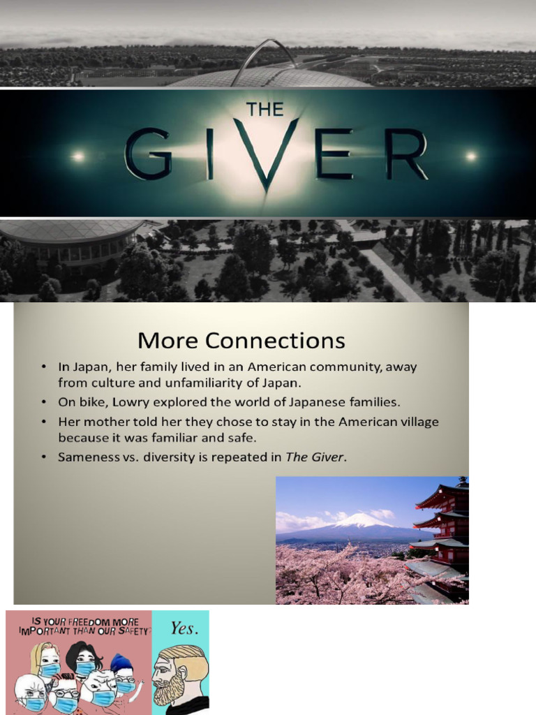 Giver Chapters 17 To 21 | PDF | The Giver