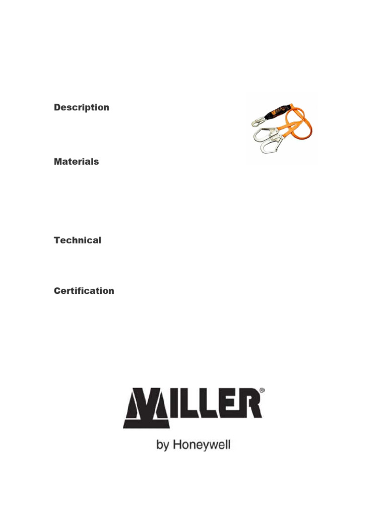 FT - T6122 - Línea de Vida Doble con Absorbedor de Impacto (1) | PDF