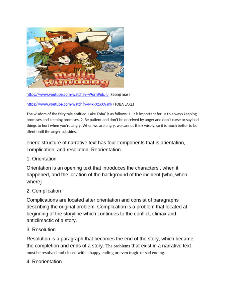 Understanding Narrative Text Structure | PDF