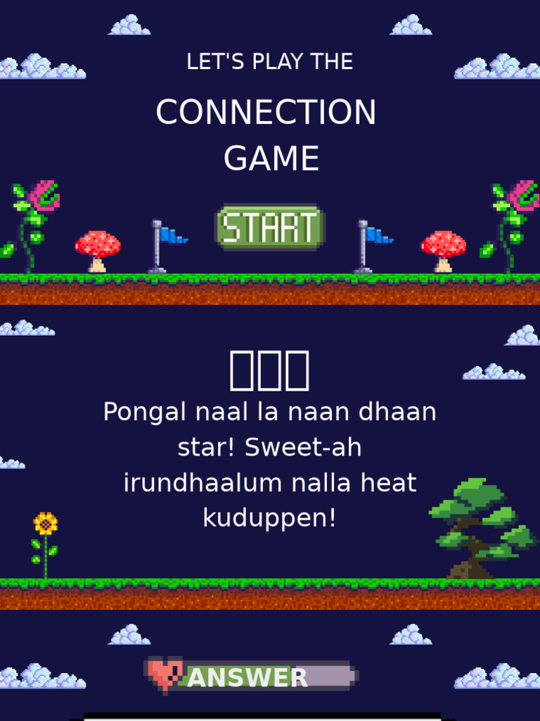 Tamil Food Connection Game Answers | PDF