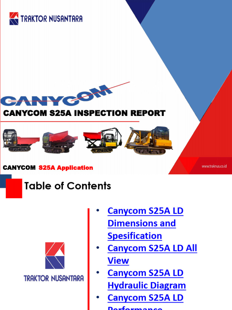 Canycom + Dump Bucket | PDF