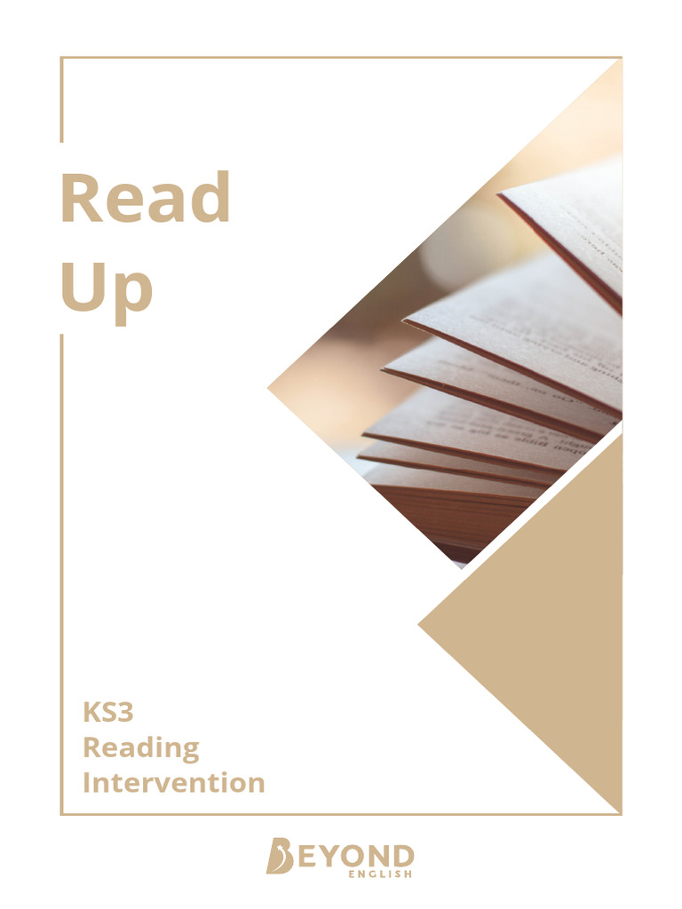 KS3 Reading Intervention Guide | PDF | Reading Comprehension