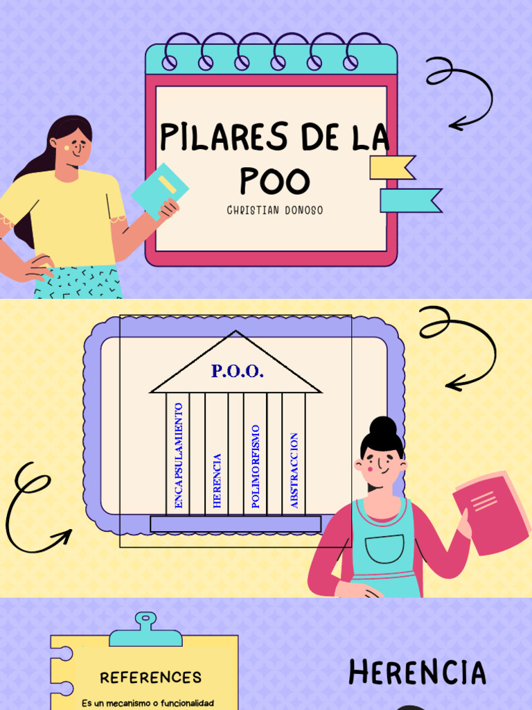 Pilares de La Poo-2 | PDF | Herencia (Programación Orientada a Objetos) | Objeto (informática)