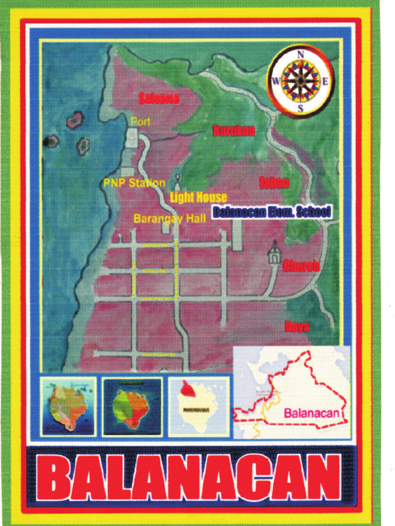 Balanacan Map | PDF
